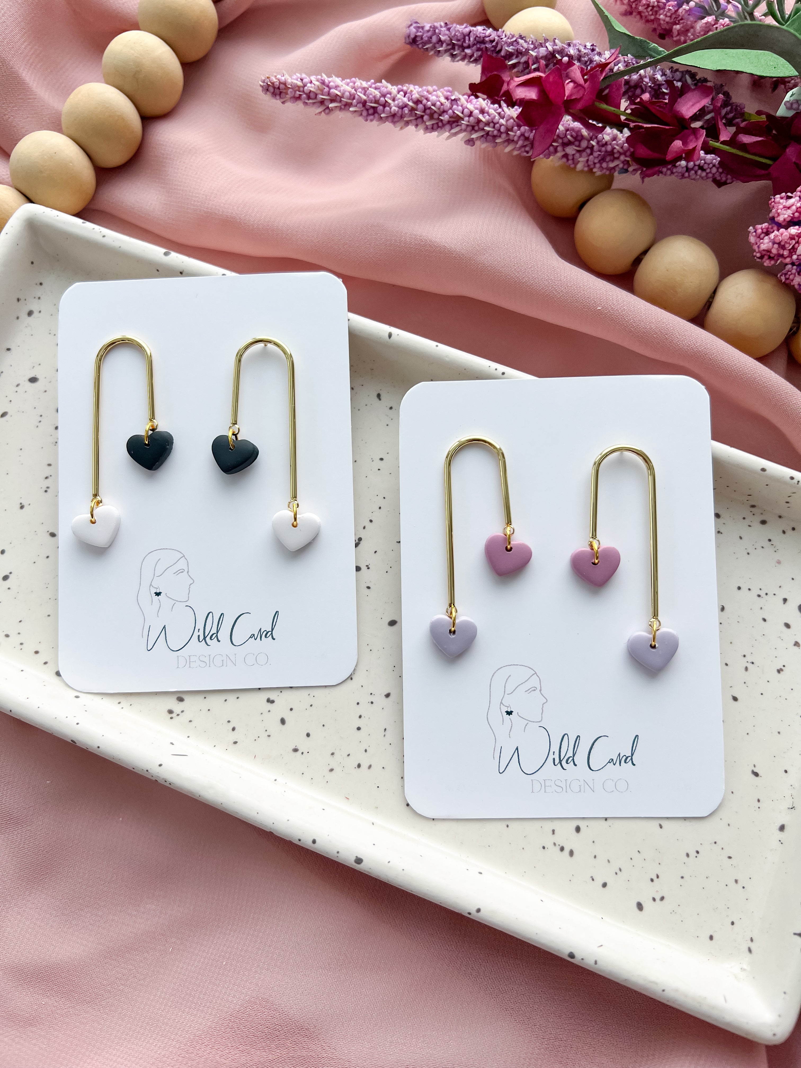 It takes two dangle – Wild Card Design Co.